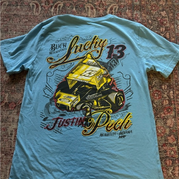 Shirts | Justin Peck Dirt Car Racing Tshirt | Poshmark